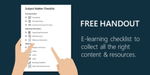 Subject Matter Expert: Free Resource Checklist